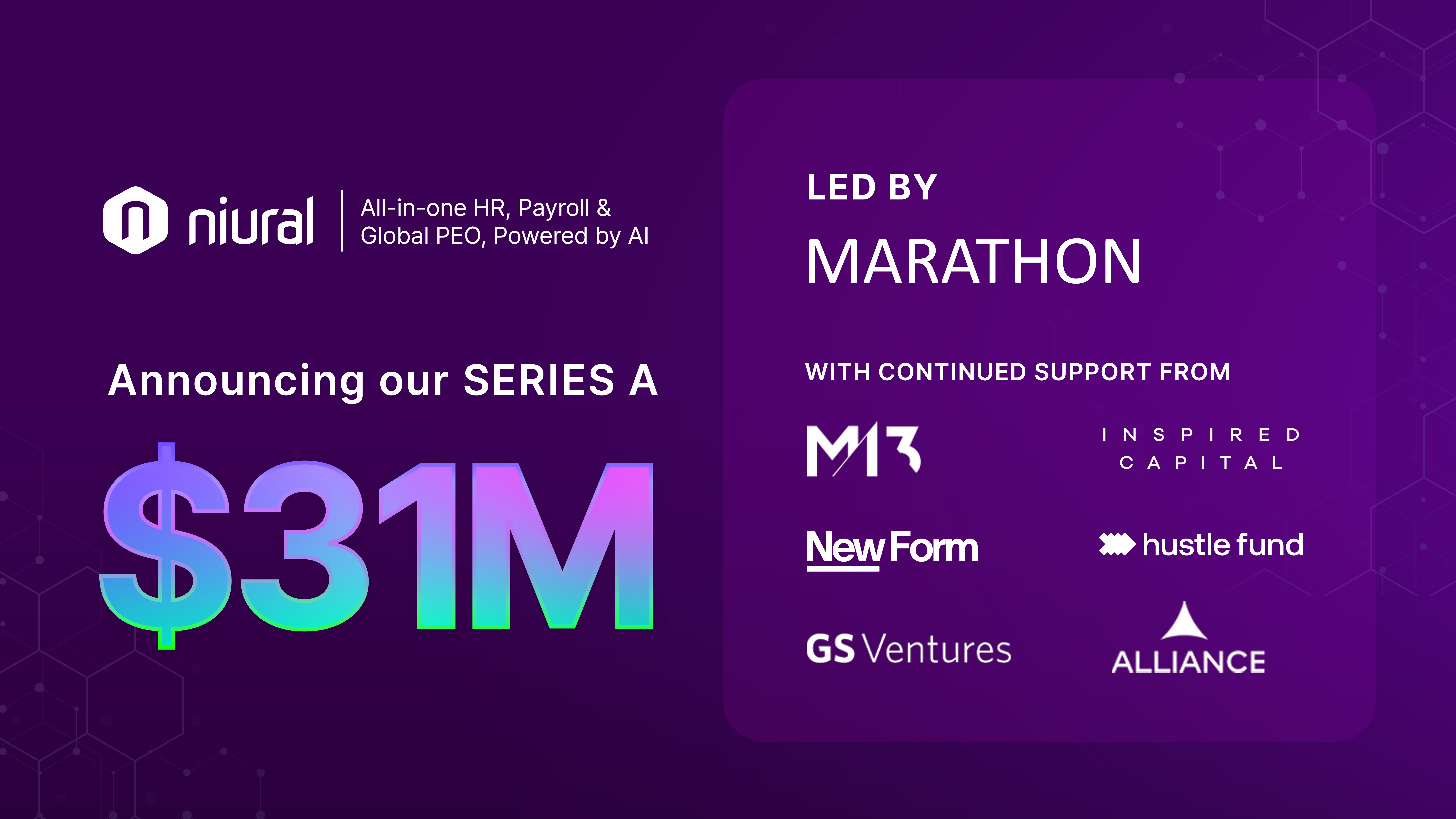 Niural Raises $31M to Transform Payroll and Finance | Niural